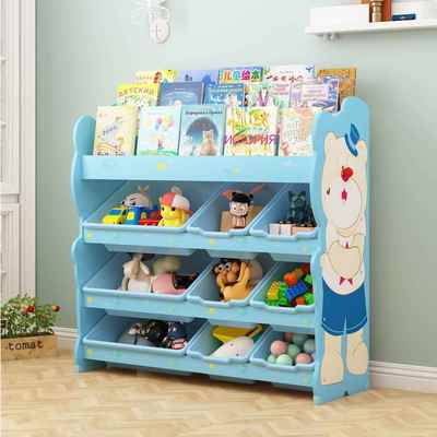 森艺卡10561童通童造幼型儿玩具收纳架儿园书儿架宝宝整理架储物