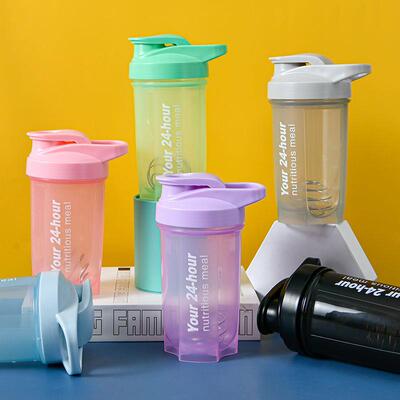 Protein powder shaker cup, meal replacement shake mixer, fit