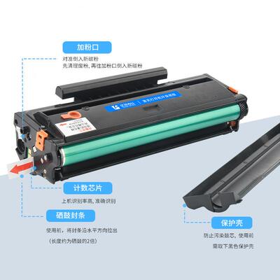 适用震旦AD220MC硒鼓AD200PS AD220MNW AD220MNF ADDT-220E墨盒