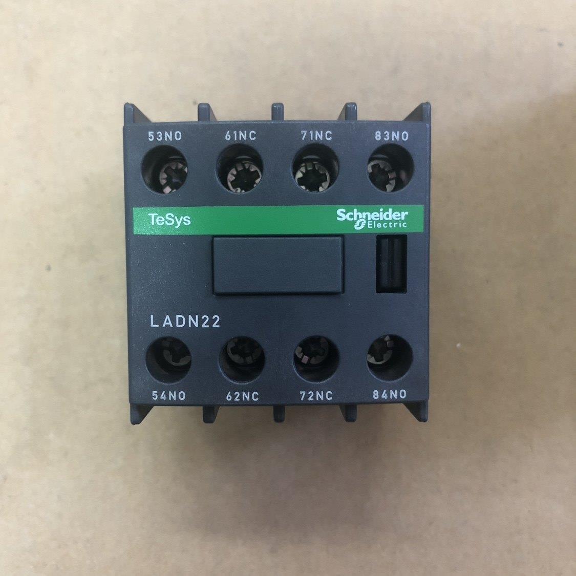 施耐德接触器辅助触点Ladn22交流正装两个常开两个常闭进口Ladn22