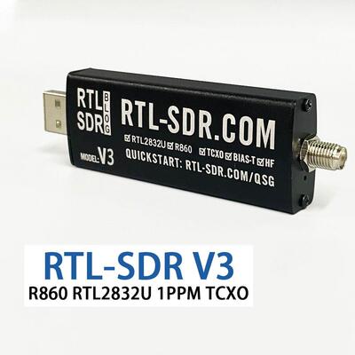 RTL-SDR Blog V3 软件定义无线电接收机 RTL2832U R860 1PPM