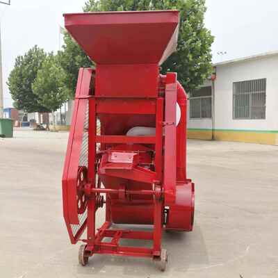 除尘花生脱壳机二次复WSE脱能花生壳剥机油坊商电动功花生剥壳设