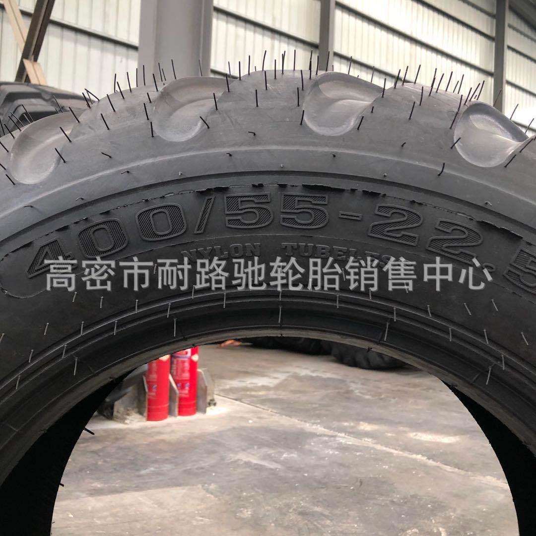 400/55-22.5轮胎 打方捆 圆捆机轮胎真空尼龙农业拖车撒肥车