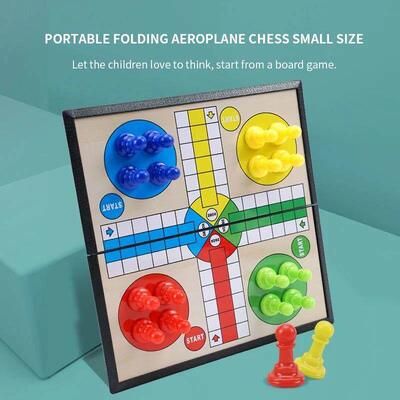 PANDODO Ludo Set Parent-Child Board Game for Kid’s Educatio