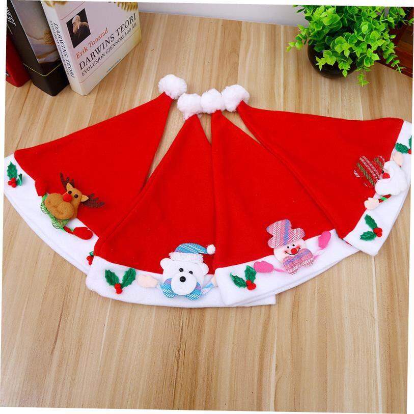 christmas decoration Stuffed Santa hat snowman 圣诞帽