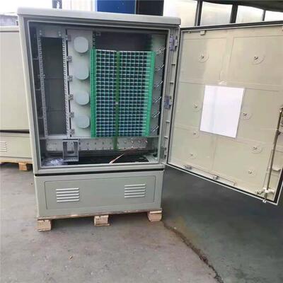 盒式288芯落地SC-UPC光缆交接箱电信级室外防水光缆机柜可满配