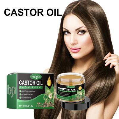 Hoegoa Castor Hair Oil - Daily Gentle Nourishing and Smoothi
