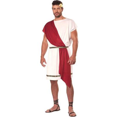 Ancient Greek Mythology Man Toga Halloween God Robe Cosplay