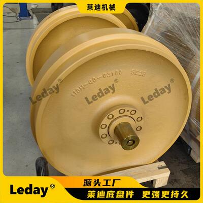 供应山推DH46推土机配件引导轮总成118H-40-03000现货支重轮工厂