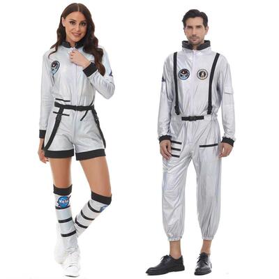 Halloween Astronaut Space Couple Party Costume