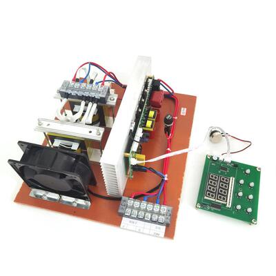 900W28khz-40khz超声波震板线路板工业超声波清洗家用洗菜机