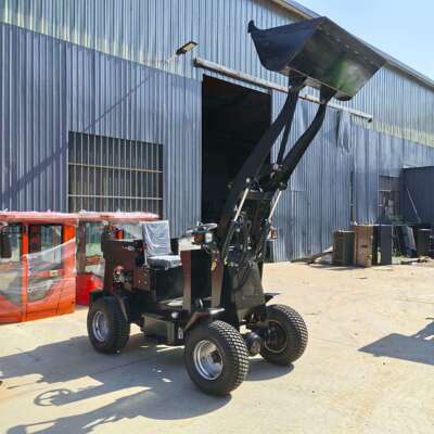 Wheeled Loader液压升降小铲车 加宽大臂柴油机 可选配驾驶棚