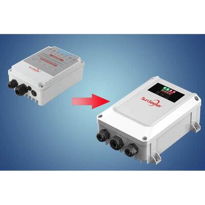 Solar DC brushless deep well pump MPPT controller, photovol