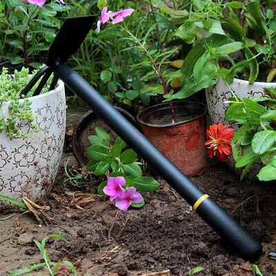 小锄头用工家用种菜除草具ULQ锰钢多功能园艺挖工具农大全户外土