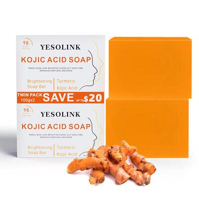 Papaya Brightening Soap, Exfoliating Face & Body Niacinamide