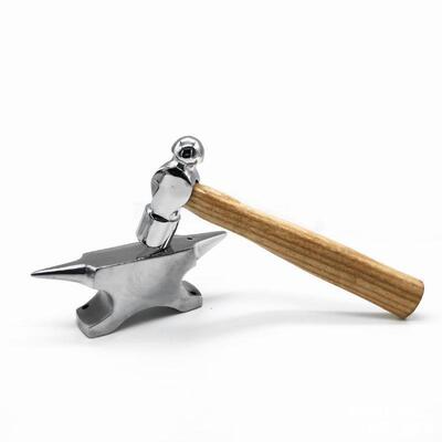 手工打金工金具工铁砧垫板绕工线造型戒饰指矫74080正银品DIY手工