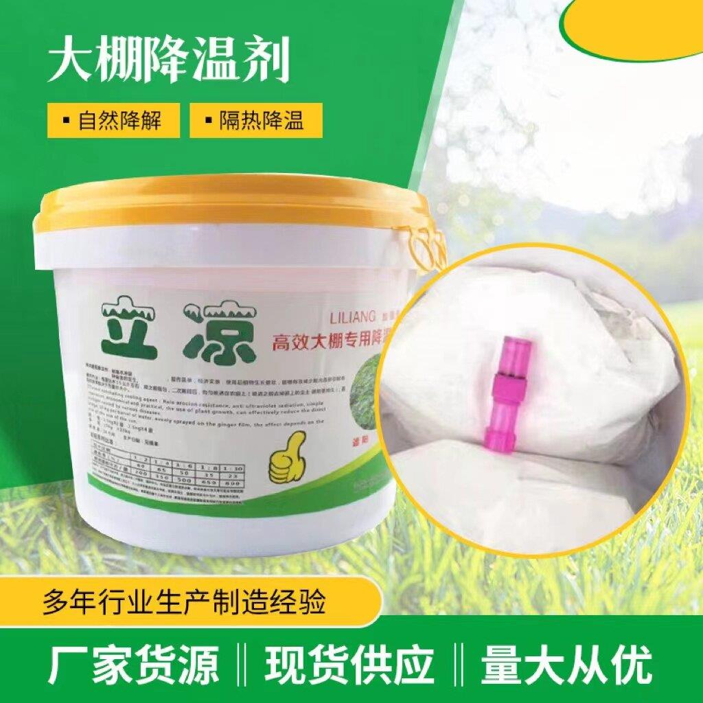 立凉大棚降温剂为农利凉温室蔬菜大棚植物专用遮阳设备涂料防晒剂