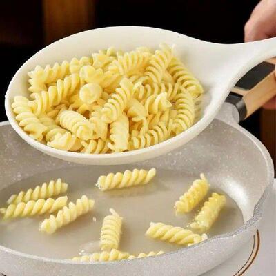 Silicone Slotted Spoon Large Strainer Spoon Skimmer Spoon