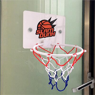 Mini Basketball Hoop Kit Indoor Plastic Basketball Backboard