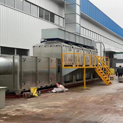 催化燃烧设备VOCS有机废气处理设备活性炭吸附脱附催化燃烧一体机