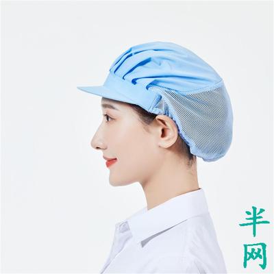 韩版厨师帽子男女食品卫生帽子