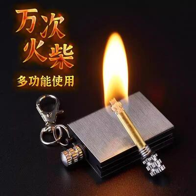 A windproof and waterproof lighter with an unlimited number
