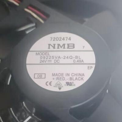 全新NMB 09225VA-24Q-BL 9025/24V风扇 0.49A 9cm散热柜风机