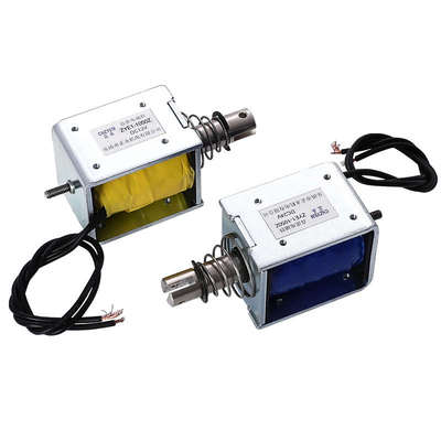 推拉架式电磁铁 交流初10n 10mm厂家直销1250z吸力框行程ac220v