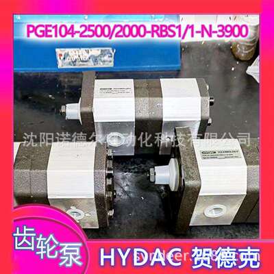 PGE104-2500/2000-RBS1/1-N-3900德国贺德克齿轮泵HYDAC高压油泵