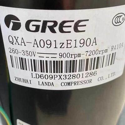 原装拆机空调压缩机QXA-A091zE190A ZC190 260-350V R410冷媒