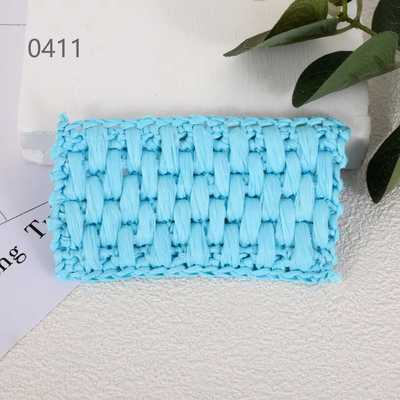 拉菲草线棉拉菲草编织线手工diy帽子钩包包专用棉草线毛线团批发