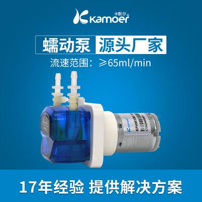 KPHM100 12v24V 100ml/min 小型抽水泵自吸泵迷你微型蠕动泵