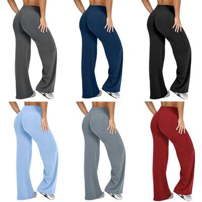 N 87959 Women High Waist Yoga Pants Casual休闲瑜伽裤