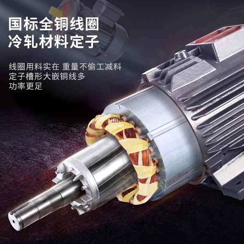 电机厂E2Y系列减速机风机电异动机22YE2-90L-KW交流步三家相卧立