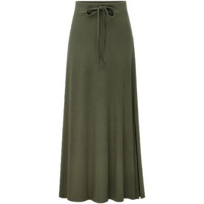 Summer women long skirt split skirts 5XL夏季大码包臀开叉长裙