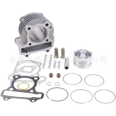 GOOFIT 47mm大口径气缸套件适配GY6 80cc 139QMB ATV踏板车卡丁车