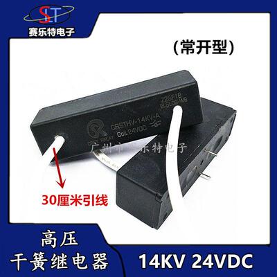 CRSTHV-14KV-A(常开型)24VDC高压干簧继电器(带引线30CM)