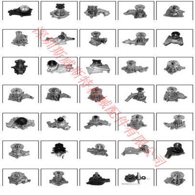 日野水泵16100-3781 日野P11C-TK LFR-2P发动机水泵