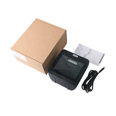 商品扫描大台商超收条码桌面平扫描器二维超商式有线码支付银窗口