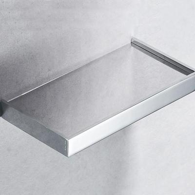 (活动价）浴室托盘墙壁厕纸架加厚铜实心物卫生间置放物隔板手机