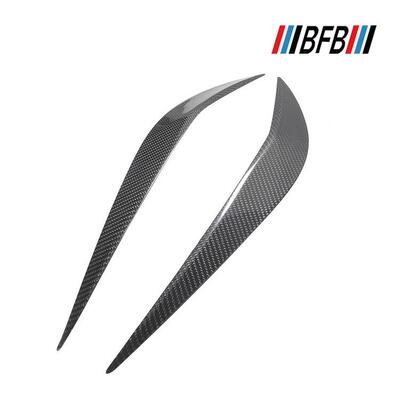 适用宝马M3M4F80F82改装碳纤维灯眉大灯装饰改装件装饰件