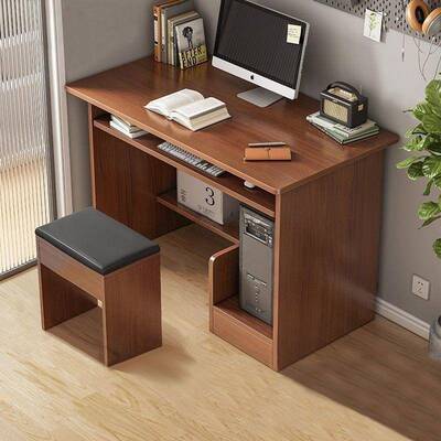 电桌台式简易电竞桌椅家卧用书桌学生写字台PWL室台桌子工脑作办