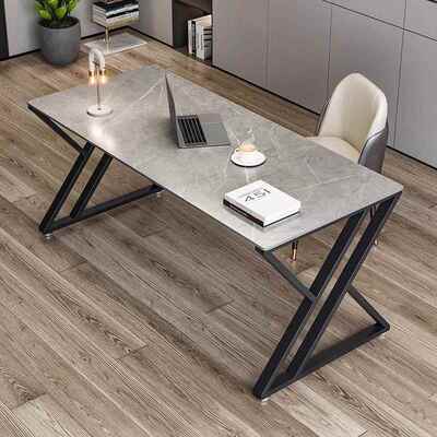 现代板岩书桌简卧室家用学生写字桌桌床边简易约电QST竞桌台式电