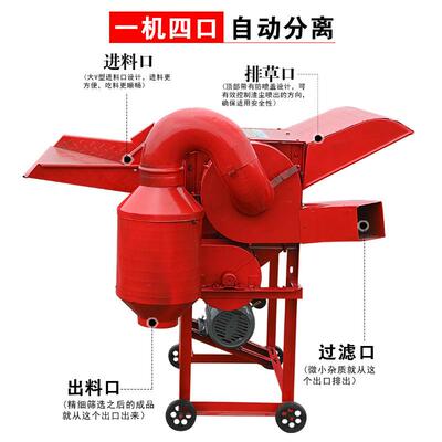 多功脱粒机水稻脱小粒脱机家用小型麦能高粱油菜籽大豆粒机器AGP