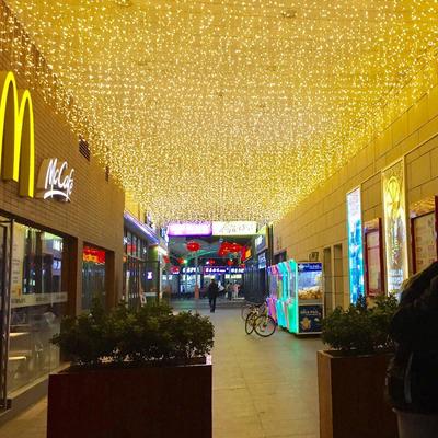 led星星灯小彩灯闪灯串灯满天星灯冰条灯窗帘灯瀑布灯天花装饰灯