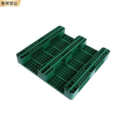 1托加厚111绿色塑料盘垫仓库栈地台板防潮PYF垫川字平板塑胶卡板