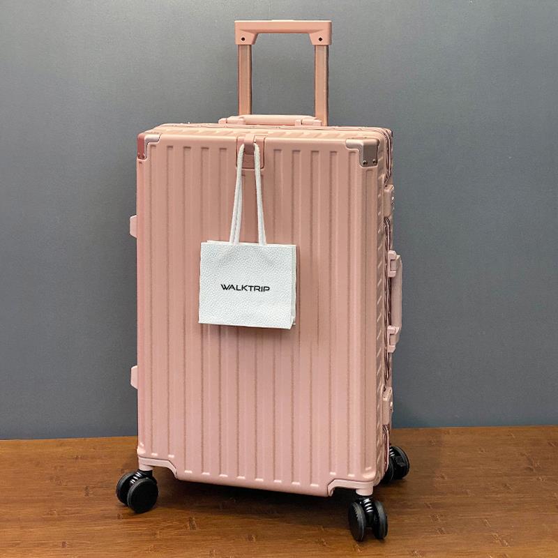 高档日本防刮PC铝框行李2箱28万向登轮拉杆箱62寸24旅行箱0机箱子