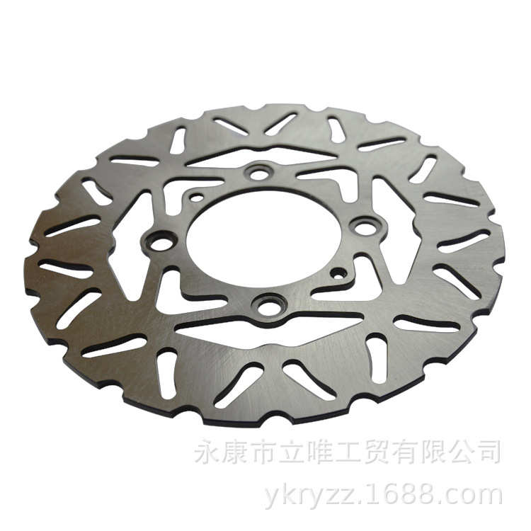 越野车碟刹盘外径230MM内径76MM4孔电动跑车刹车盘厚3.5MM