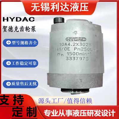 HYDAC贺德克齿轮泵10A4.2X302B 10A2X302B 10A3.75X488B 10A油泵