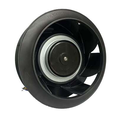 直通式涡轮离心风机24V3500rpm空气净化器高转速轴流散热风扇